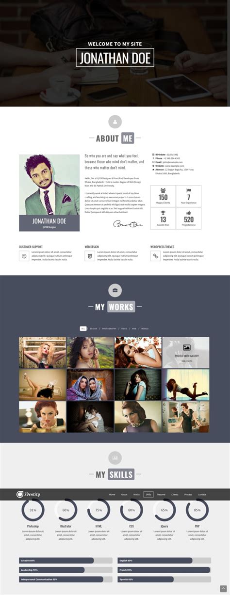 Convert Psd To Html By Jhmanik Fiverr