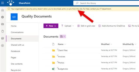 3 Ways To Block Download Of Documents In Sharepoint And Onedrive Sharepoint Maven