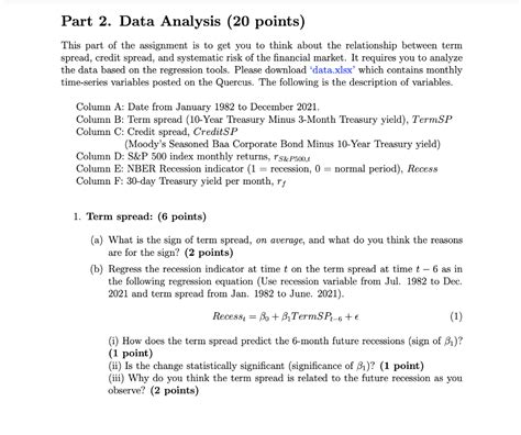 Part 2 Data Analysis 20 Points This Part Of The Chegg Com