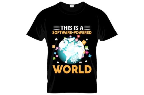 Premium Vector Software Developer T Shirt Design Or Sd Poster Design