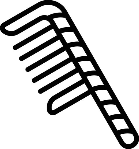 Hair Comb Vector Icon 36411355 Vector Art At Vecteezy