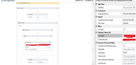 Gsuite Write Cell Error Inn Spreadsheet Help Uipath Community Forum