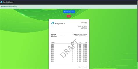 Github Codespirit Receipt Master Receipt Master Is A Web Applocation Which Allows Users To