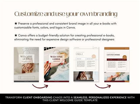 Client Onboarding Guide Template Canva Template New Client Welcome Packet Client Contracts