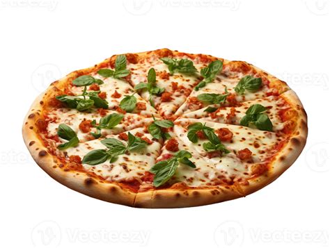 Ai Generated Delicious Italian Pizza Fastfood Png Photo 38116250 Png