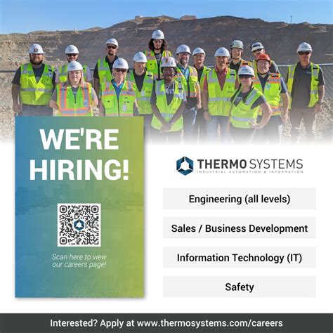 Thermo Systems Career And Internships Opportunities Thermo Systems