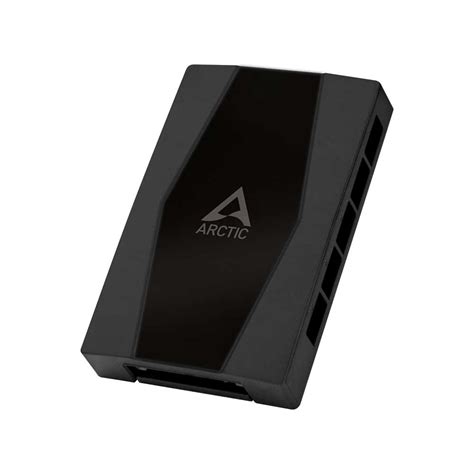 Arctic 10 Port Pwm Cabinet Fan Hub With Sata Power