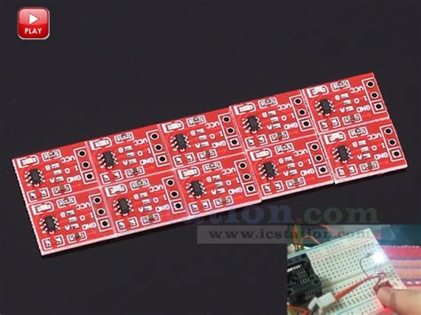 10pcs Ttp223 Capacitive Touch Switch Module Self Lockingno Locking