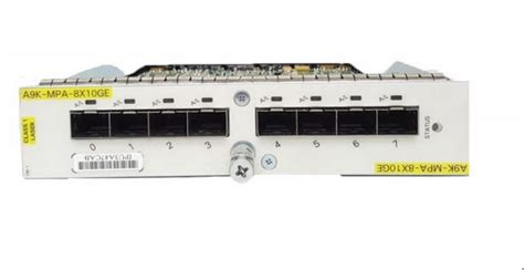 Cisco A K MPA X GE Port Gigabit Ethernet Modular Port Adapter