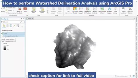 How To Create A Watershed Map In Arcgispro Geoinfotech Editor Posted On The Topic Linkedin