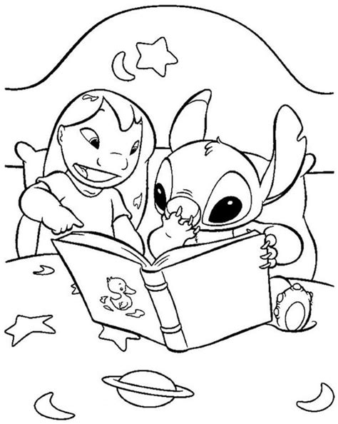 Lilo Y Stitch Para Colorear 👀 Pepelt
