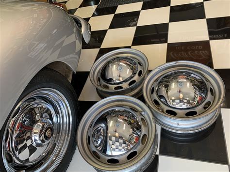 Porsche 356 Wheels With Hubcaps Ebay