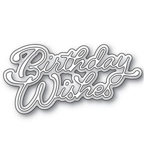 Birthday Wishes Moonlight Script Die Teaspoon Of Fun