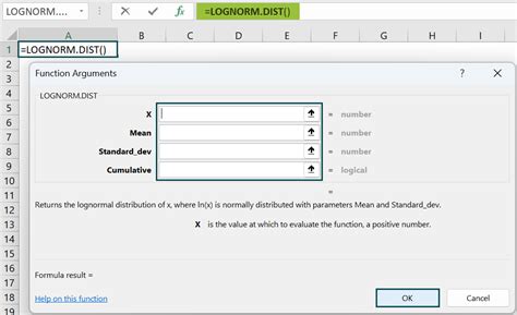 Lognormal Distribution In Excel Formula Examples How To Use
