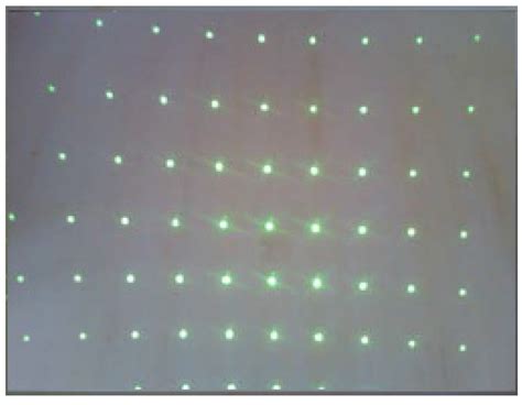 Structured Light Laser Shelly Lighting