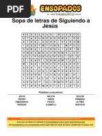 Sopa De Letras Del Nuevo Testamento Pdf Biblia Cristiana