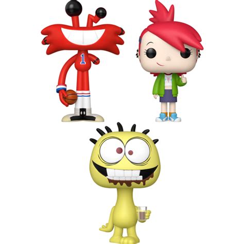 Fosters Home For Imaginary Friends Cheese Frankie And Wilt Pop Vinyl