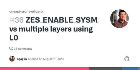 ZES ENABLE SYSMAN Vs Multiple Layers Using L0 Issue 36 Oneapi Src