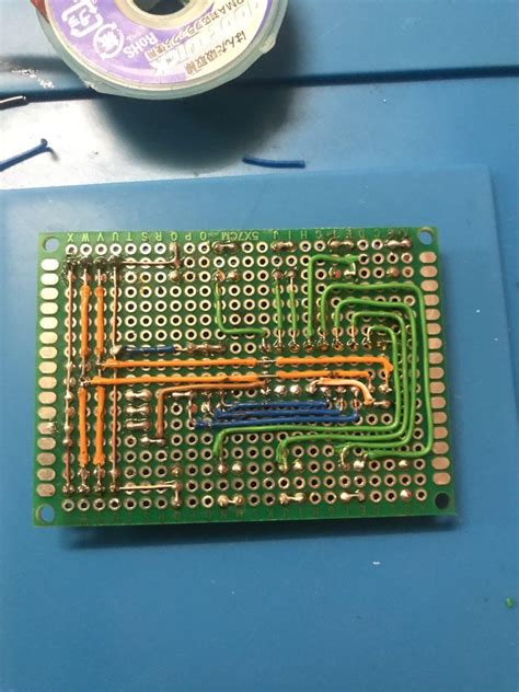 Cool Wiring On Perfboard Circuit Rcableporn