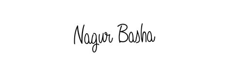 88 Nagur Basha Name Signature Style Ideas Creative Autograph