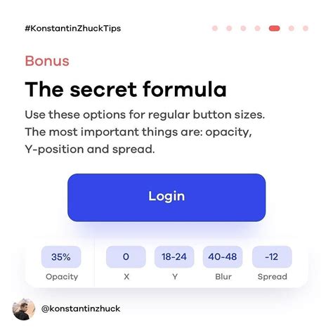 Rules To Perfect Button Shadow UIBundle