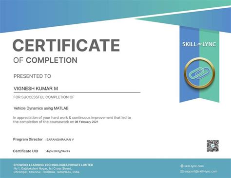 Vignesh Kumar M On Linkedin Thanks To Skill Lync