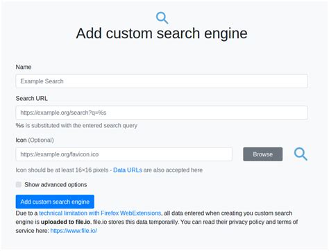 add custom search engine get this extension for 🦊 firefox en us