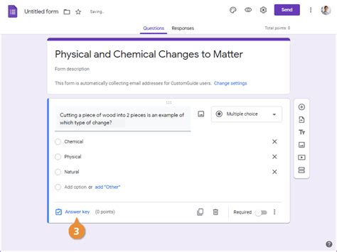 Create A Quiz CustomGuide