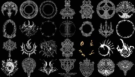 Anyone Have A High Quality Image Of All The Magic Emblems Similar To