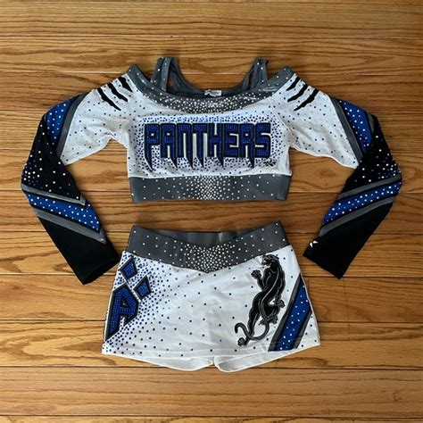 None Other Cheer Athletics Panthers Cheer Uniform Poshmark