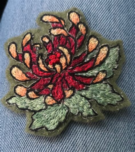 Chrysanthemum Embroidery Design At Jett Quong Blog