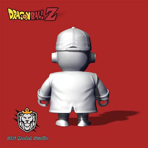 Stl File Tori Bot Dragon Ball 🐉・3d Print Design To Download・cults