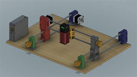 anet a8 based laser engraver by southpawbob download free stl model