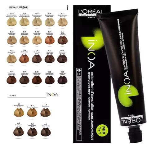 Inoa Color Chart Color Chart Hair Color Chart Loreal Hair 43 Off