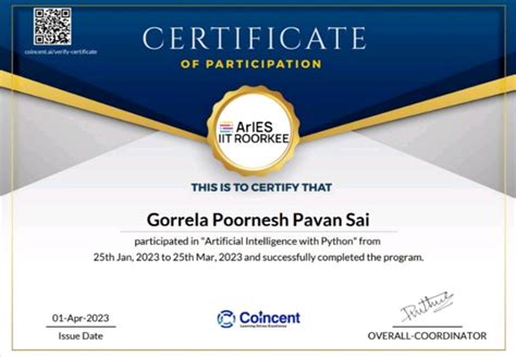 poornesh pavan sai gorrela on linkedin successfully done with ai it s a great experience and