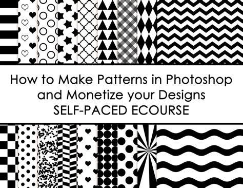 How To Make Patterns In Photoshop And Monetize Your Designs My New