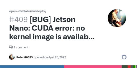 Bug Jetson Nano Cuda Error No Kernel Image Is Available For