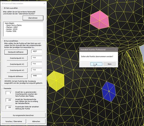 Solved Tool Curves On Mesh Autodesk Community