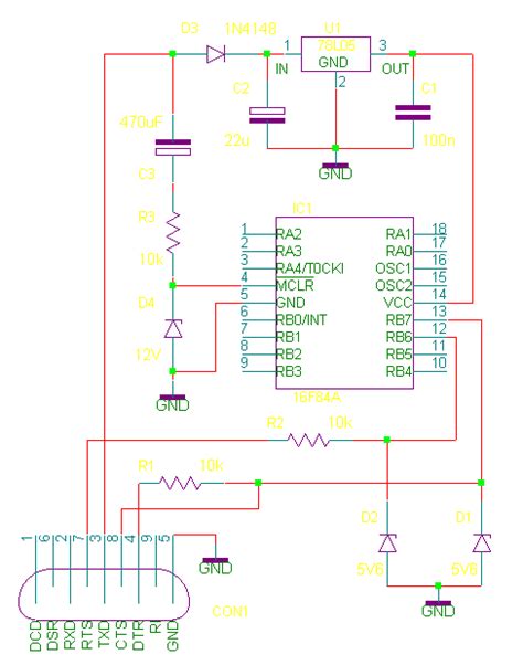 Programador Serial Pic16f84 Kvolts