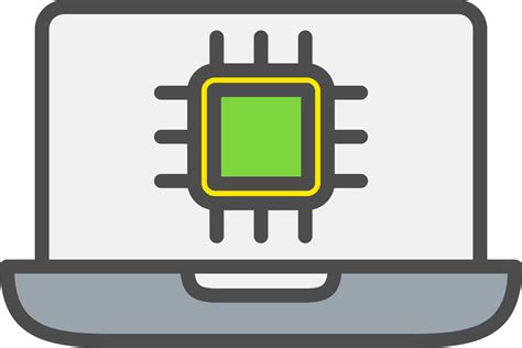 CPU Vector Icon 15798457 Vector Art At Vecteezy