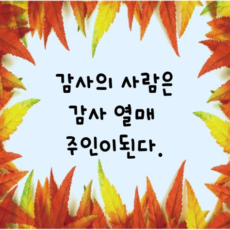 감사명언 감사의 사람은 감사 열매 주인이 된다 네이버 블로그