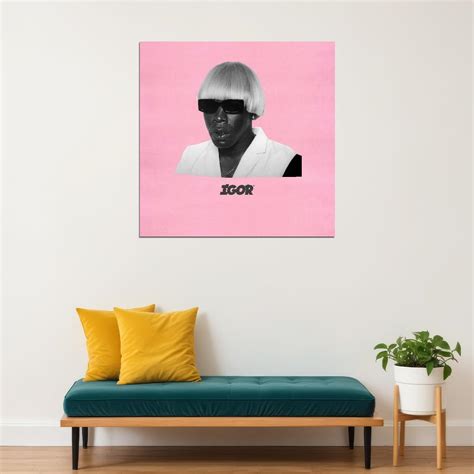 Poster Tyler The Creator Igor Album Cover Art Rap Music Poster Iconic