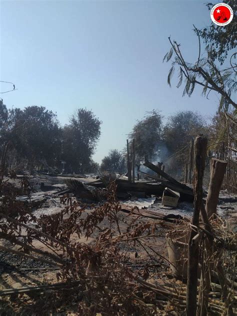 စစ်ရှောင်ပြည်သူများကို ကင်းစောင့်ပေးသည့်လူငယ်နှစ်ဦးကို စစ်ကောင်စီတပ် သတ်ဖြတ်မီးရှို့ သံလွင်ခက်