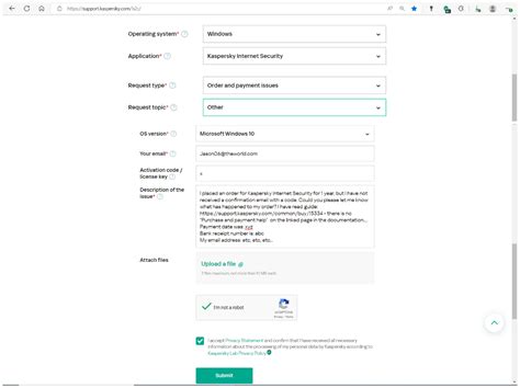 Purchased 1 X Kaspersky Internet Security For 1 Year Kaspersky Anti Virus Kaspersky Support