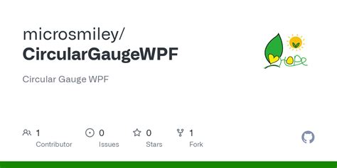 Github Microsmiley Circulargaugewpf Circular Gauge Wpf