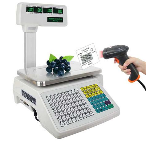 30kg Label Printing Scales Digital Barcode Weighing Scales Weighing Scale Africa