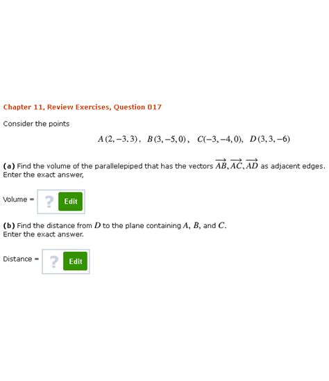 Solved Chapter Review Exercises Question Consider Chegg