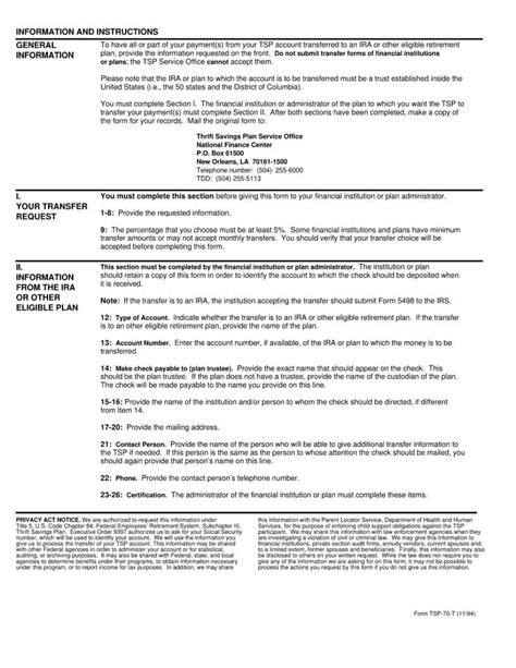 Tsp 75 T Form Fillable ≡ Fill Out Printable Pdf Forms Online
