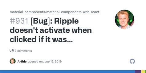Bug Ripple Doesnt Activate When Clicked If It Was Previously Activated With Touch · Issue