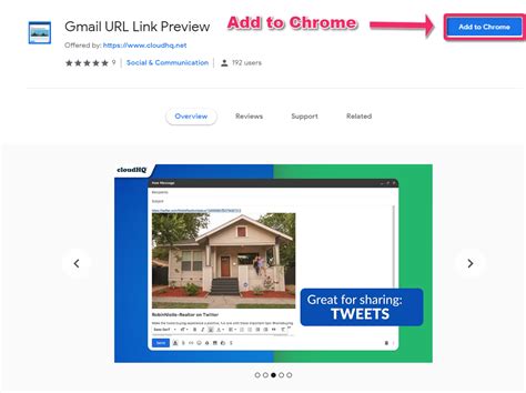 getting started with gmail url link preview cloudhq support